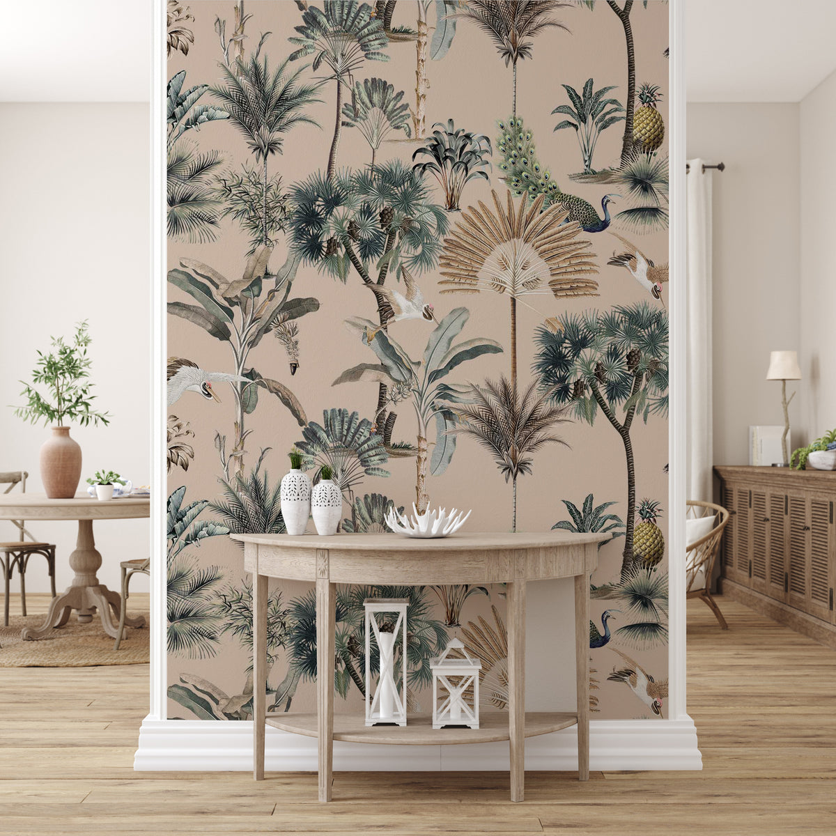 Pineapple paradise WIV-801 Wall Mural – Infuse Your Space with Tropica ...