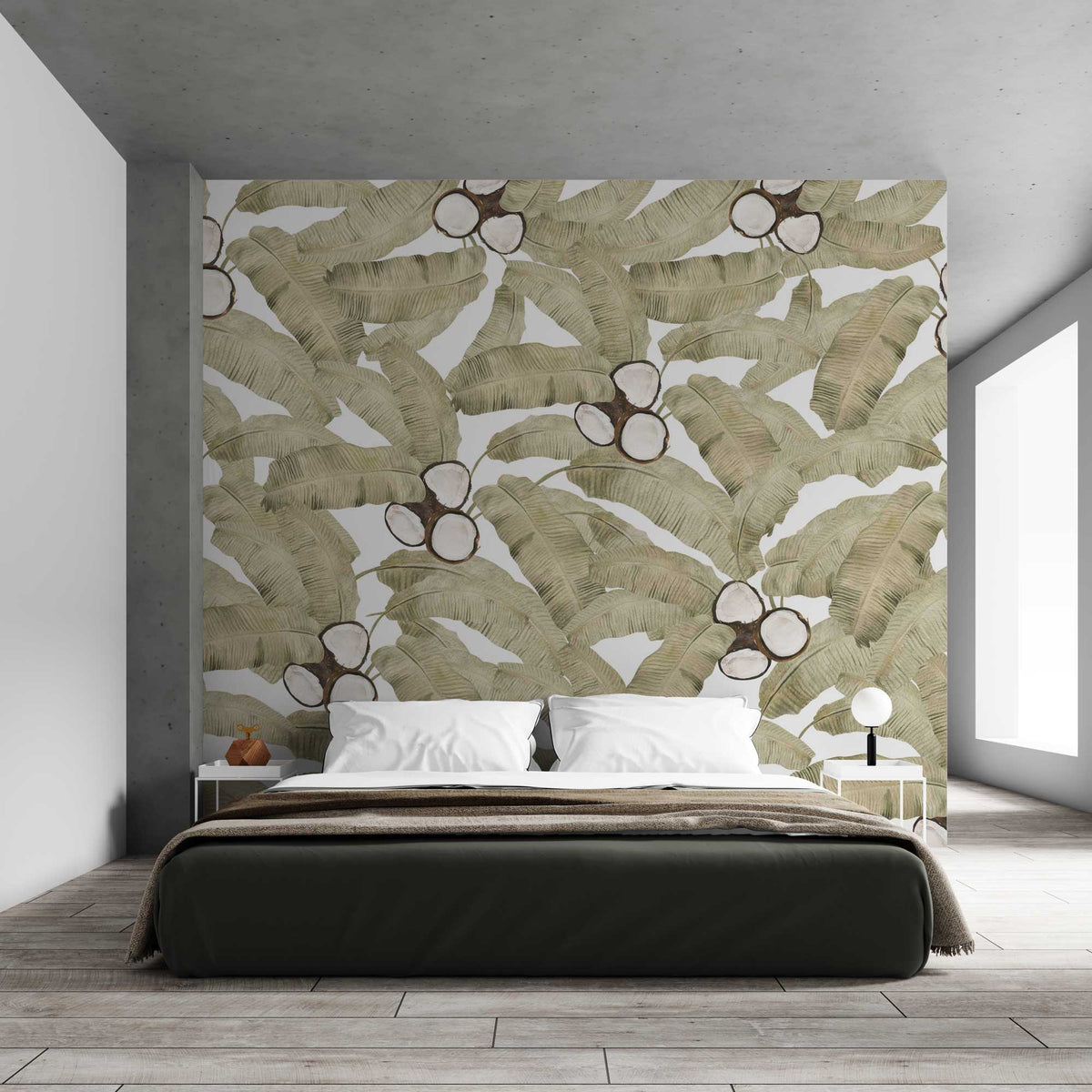Coco palm WIV- 519 Wall Mural – Tropical Wallpaper for a Vibrant Inter ...