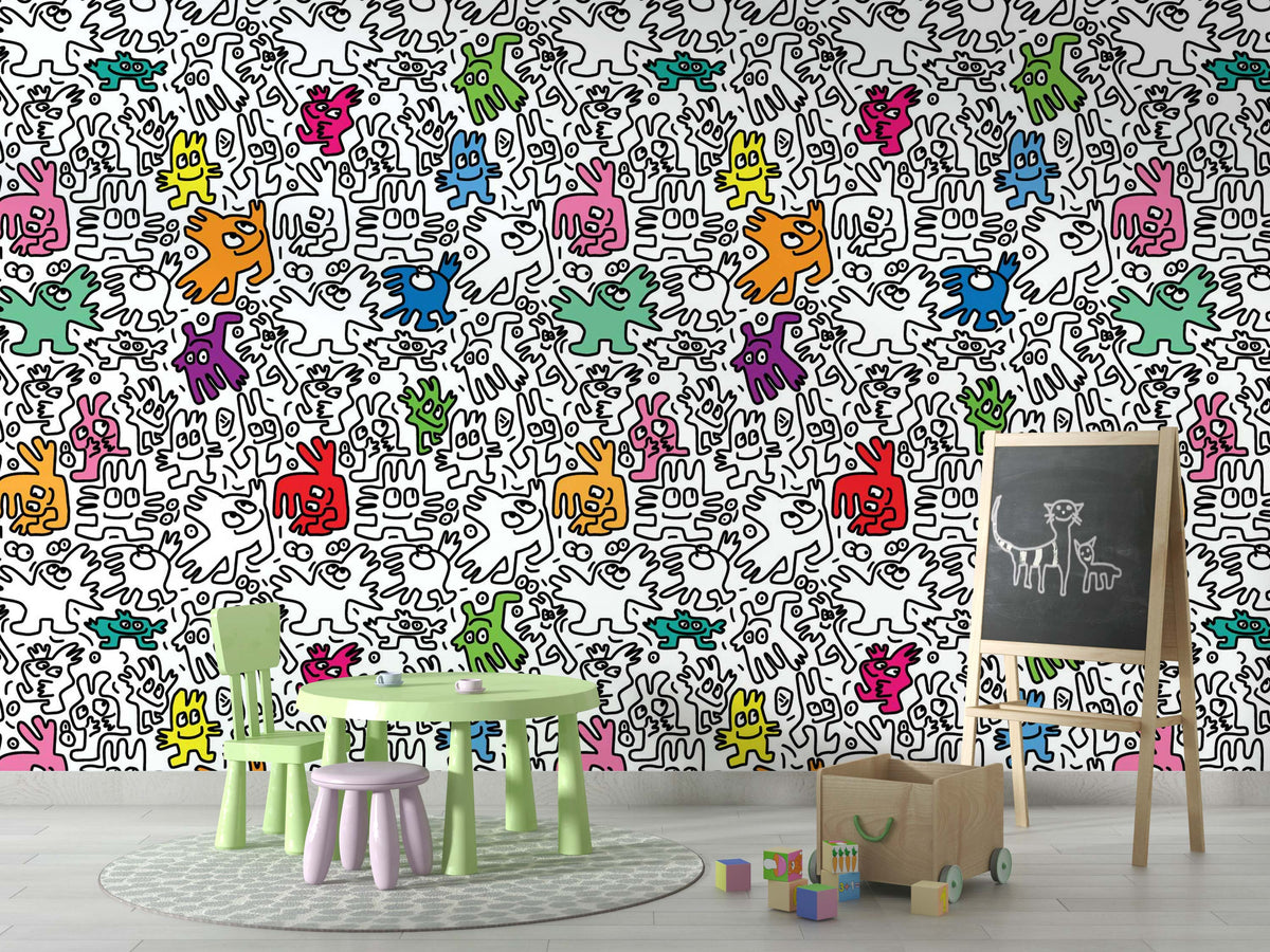 Kidoo Art WIV-728 Wall Mural - Transform Your Child's Room into a Crea ...