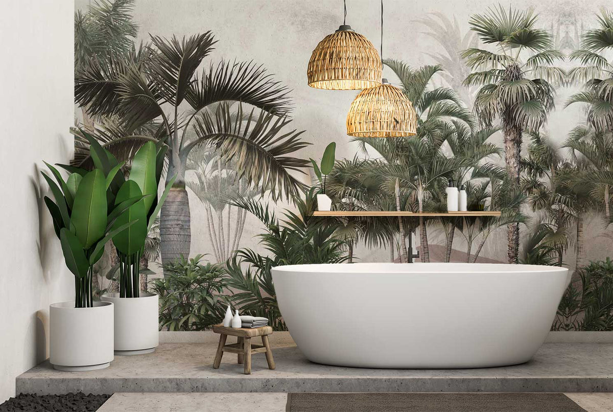 Butchart garden WIV-677 Wall Mural – A Timeless Botanical Escape for Y ...