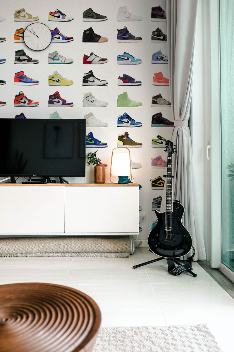 Nike Wall Mural WIV-892 - Elevate Your Space with Iconic Sneaker Cultu ...
