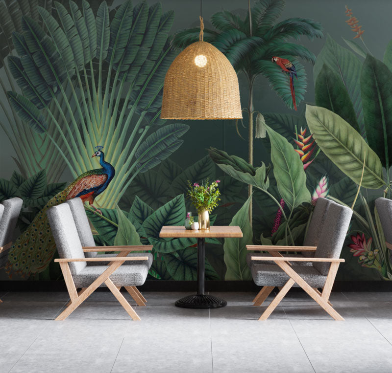 The rain forest WIV-71 Wall Mural - Transform Your Space with Tropical ...