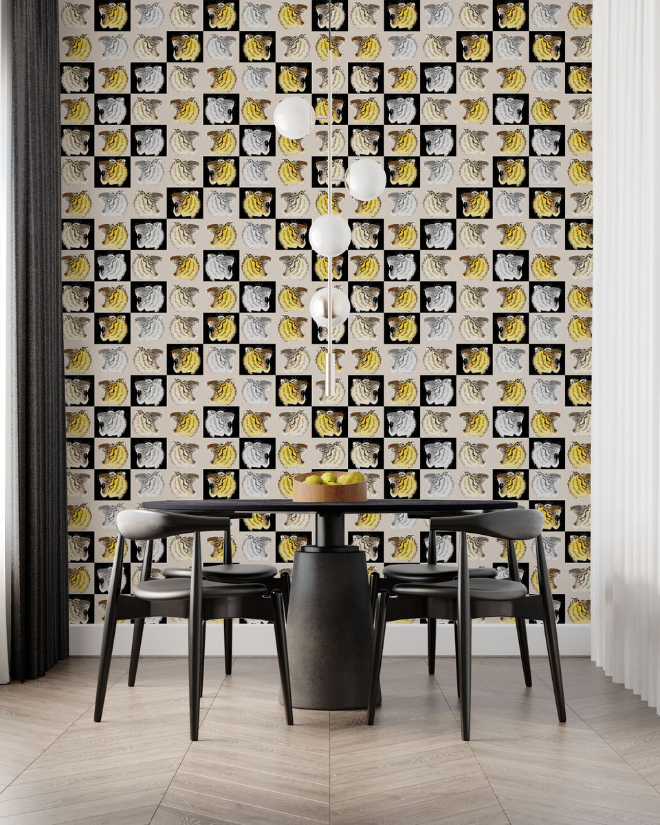 Tiger tile WIV-853 - Elevate Your Space with Exquisite Tiger Wall Mura ...
